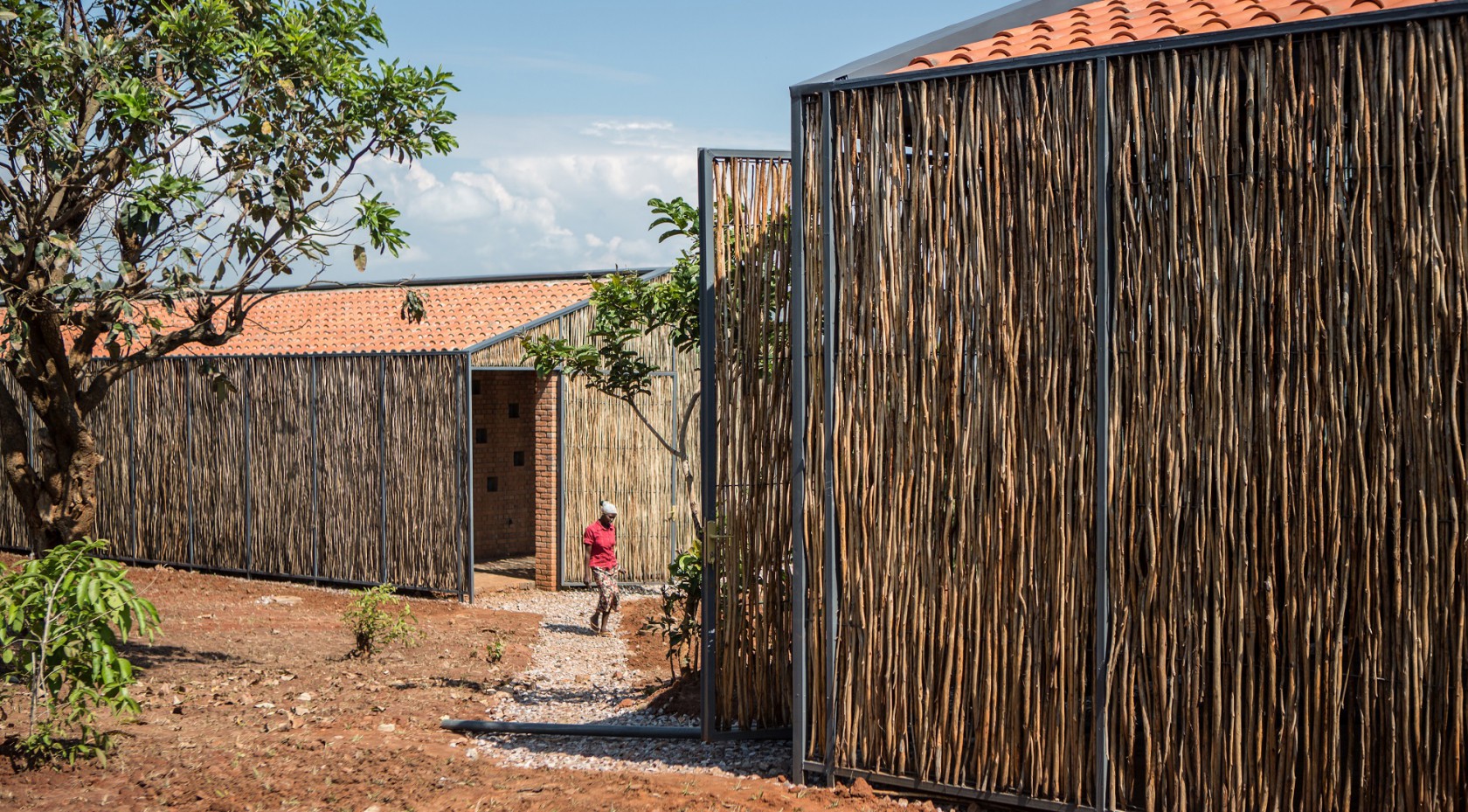PIH Hospital Dormitory in Rwanda - Side View — Sharon Davis Design