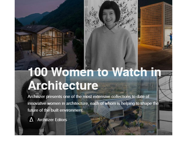 Sharon Davis listed as one of 100 Women to Watch in Architecture ...