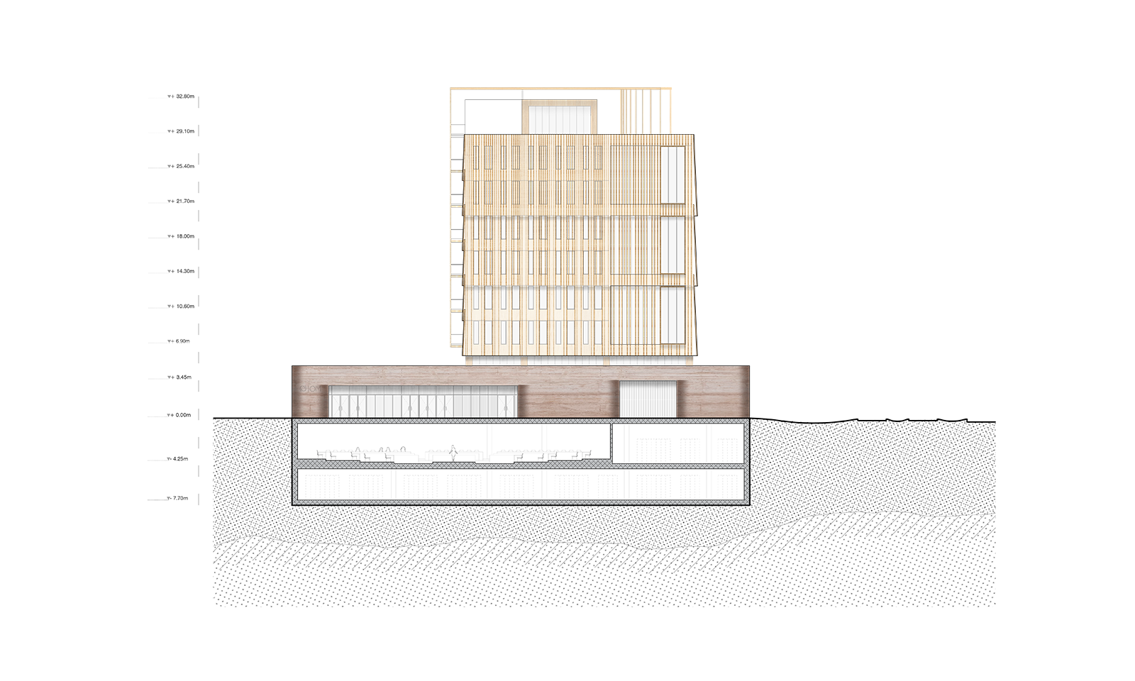 10_Transverse Elevation — Sharon Davis Design